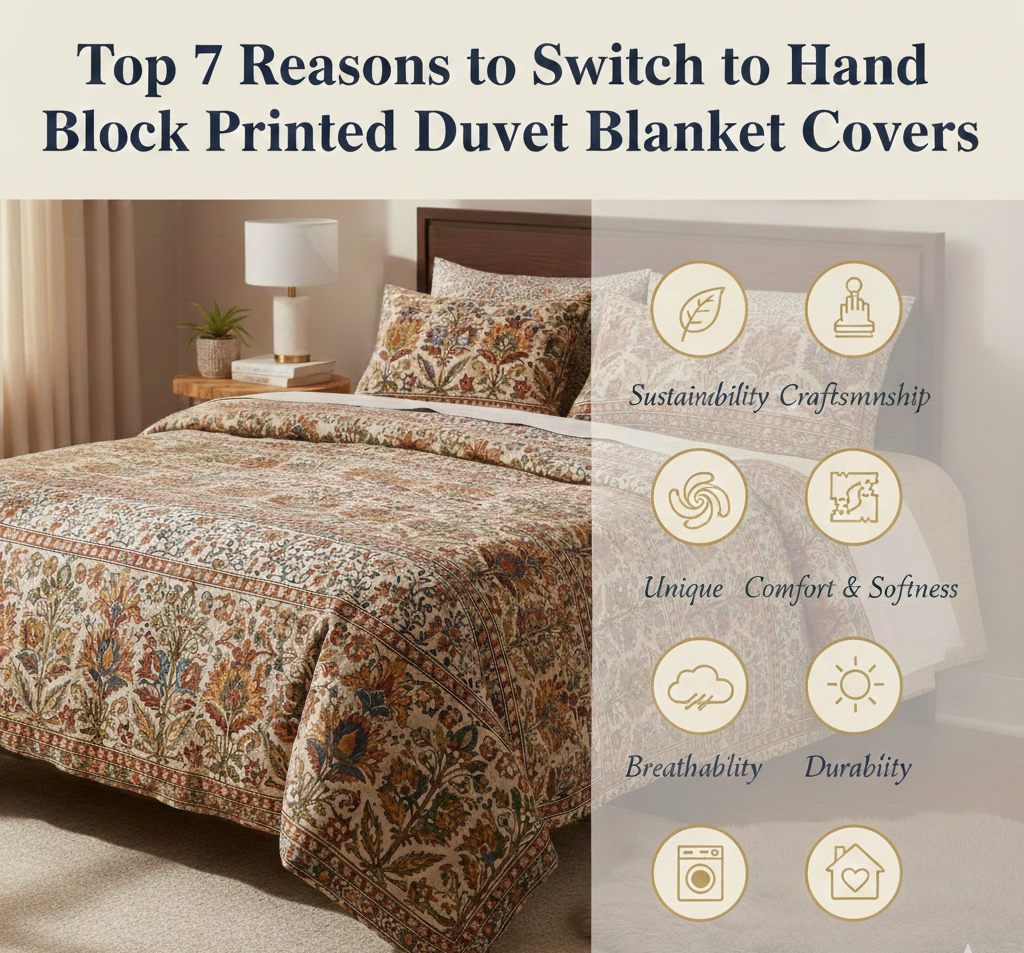 Hand Block Printed Duvet Blanket Covers - Top 7 Reason – Dmaasa