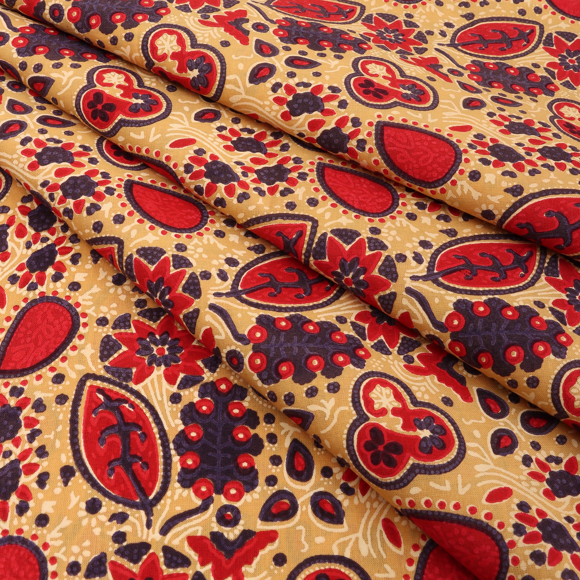 Buy Dabu Print Rajasthan Fabric Online @Best Prices | Dmaasa